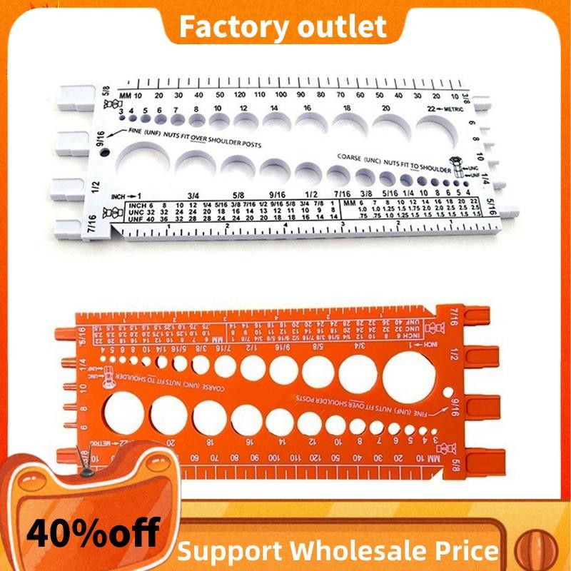 In Stock Bolt Nut Thread Inch&Metric Thread Tester Bolt Gauges Metric ...