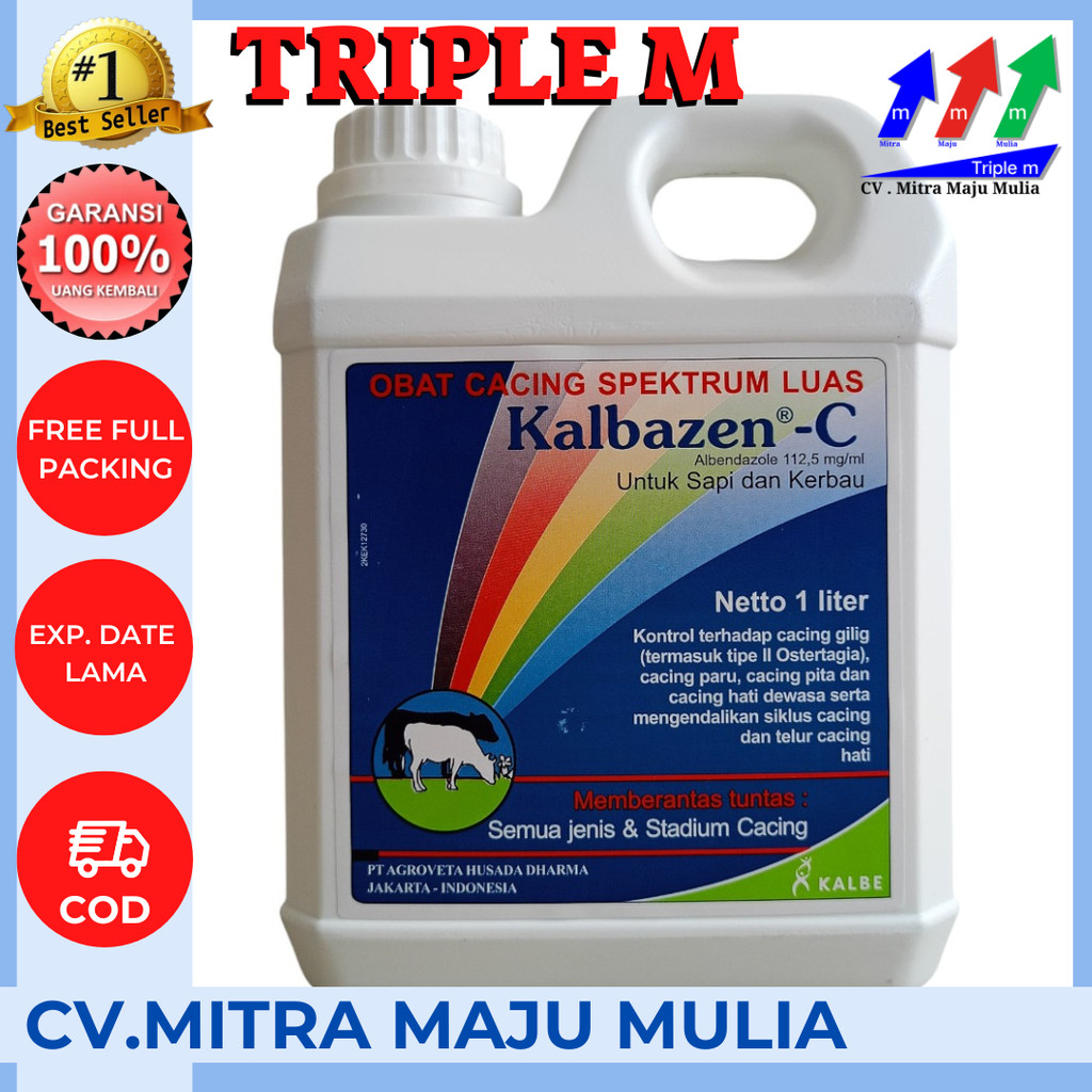 Kalbazen C 1Liter - Effective Oral Worm Medicine To Kill All Types Of ...