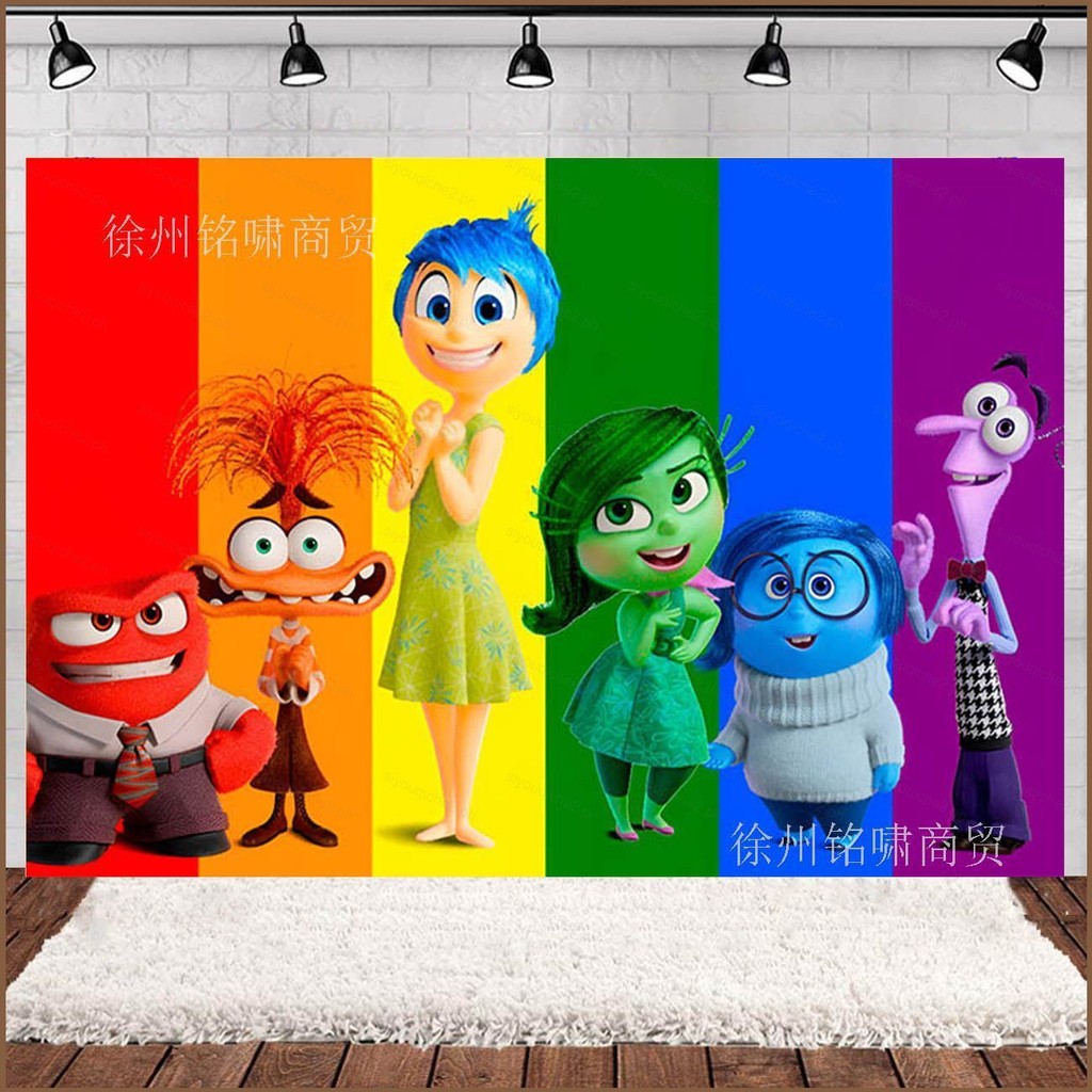 sy Inside Out Theme decoration Celebrate birthday Party Photo ...