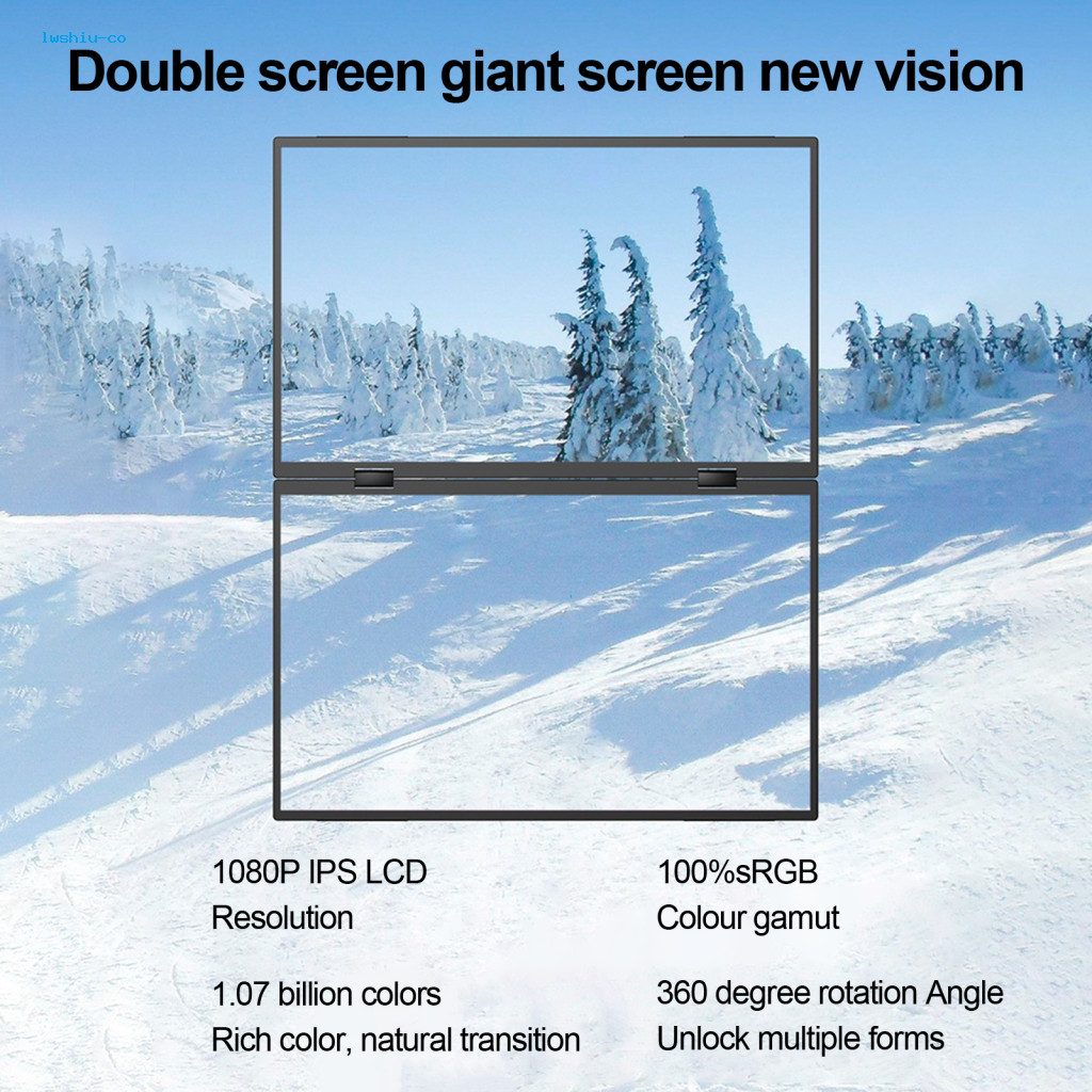 Lw Ips Technology Screen Laptop Screen Extender Portable Dual Monitor ...