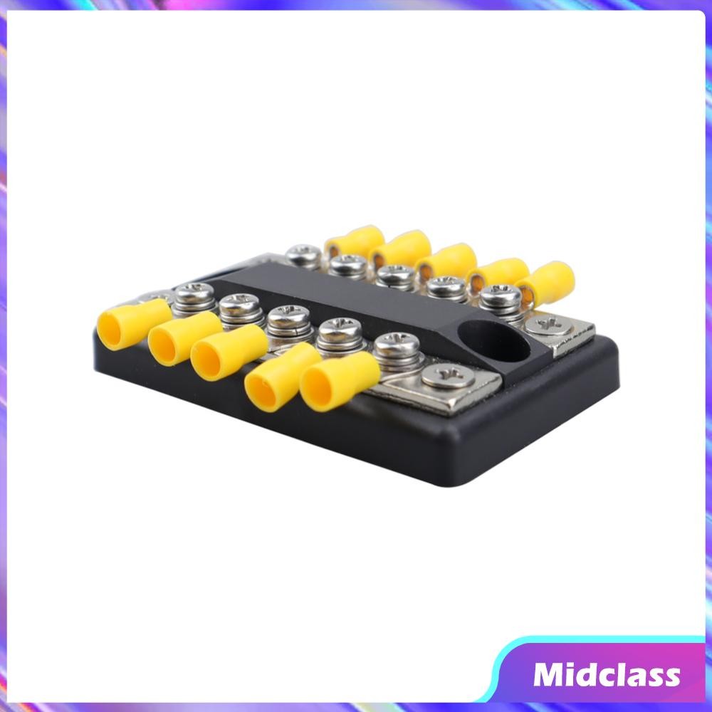 10-way 20-way Bus Bar 100A Bus Bar Cover M4 Busbar Power Case for Auto ...