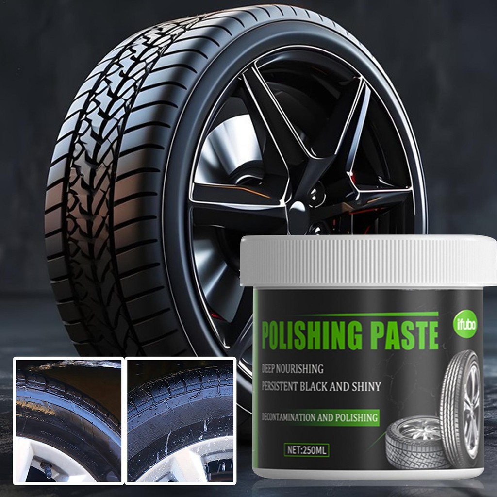 250ml Auto Maintenance Wax Maintenance Tire Cream Wheel and Tire Clean ...