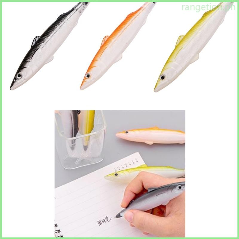 RAN Fish Shape Ballpoint Pen Funny Writing Pen for Kid Student Class ...