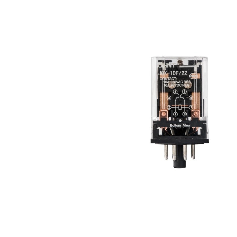 ＜Chint small intermediate relay 220v AC JQX-10F/2Z electromagnetic round 8-pin DC DC24VAC380V ...