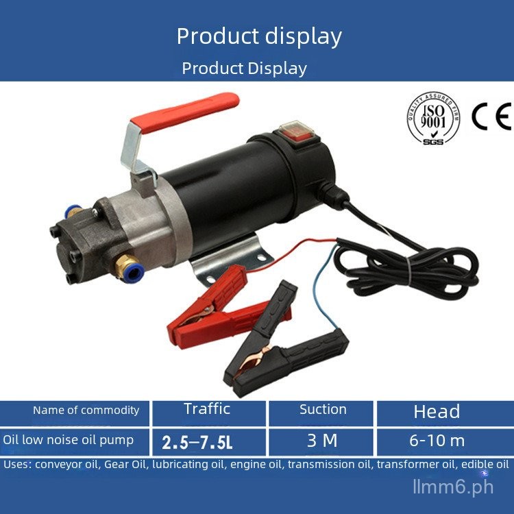 Supply12v、24V、220vElectric pump Gearbox Oil Change Pump Oil Gear Oil ...