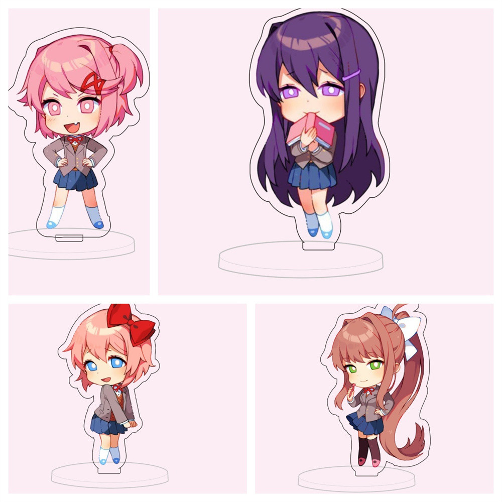 Doki Doki Literature Club Standee Model! Monika Sayori Natsuki Study ...