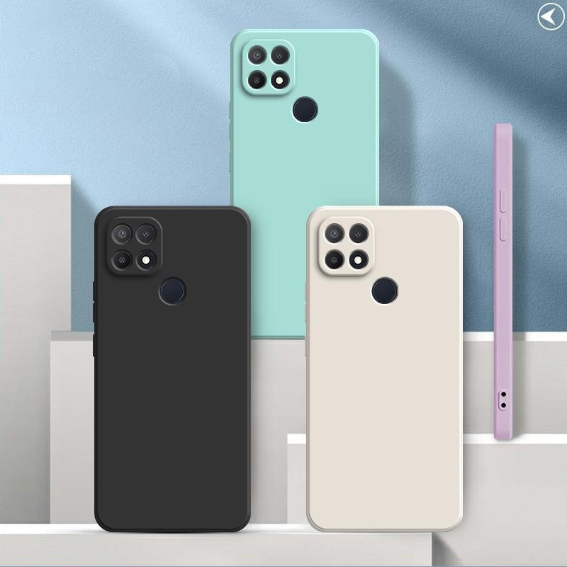 Case Realme C12 C25 , solid color Realme C25S , Simple plain color anti ...