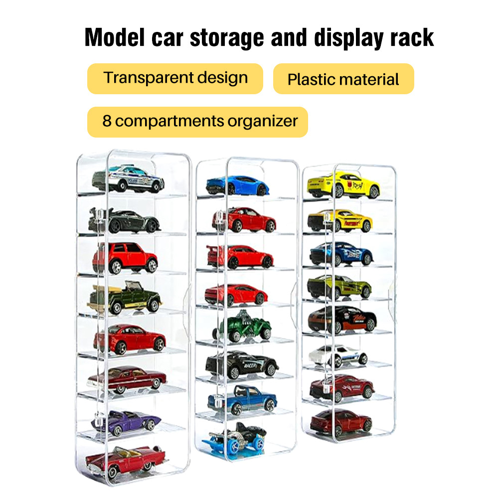 1:64 Acrylic Case Display Car Die Cast Car Model Storage Box ...