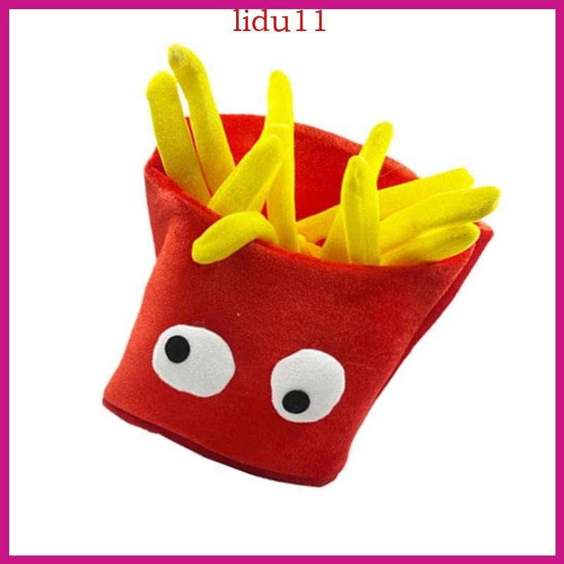 LID French Fries Hat Headgear Fun Halloween Costume Accessories Party ...