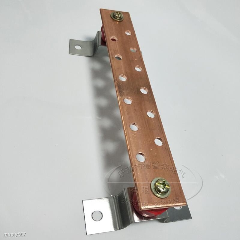 COD☆T2 copper bar, bus bar, equipotential grounding copper bar, bus bar ...