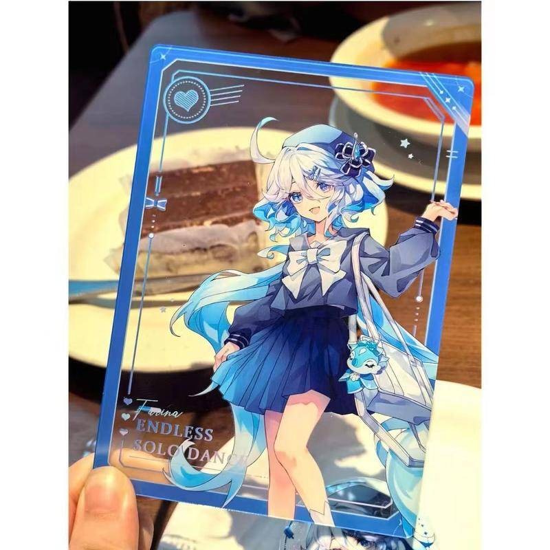 2 Styles Game Genshin Impact Three-Inch Photo Props Diy Cartoon Acrylic ...