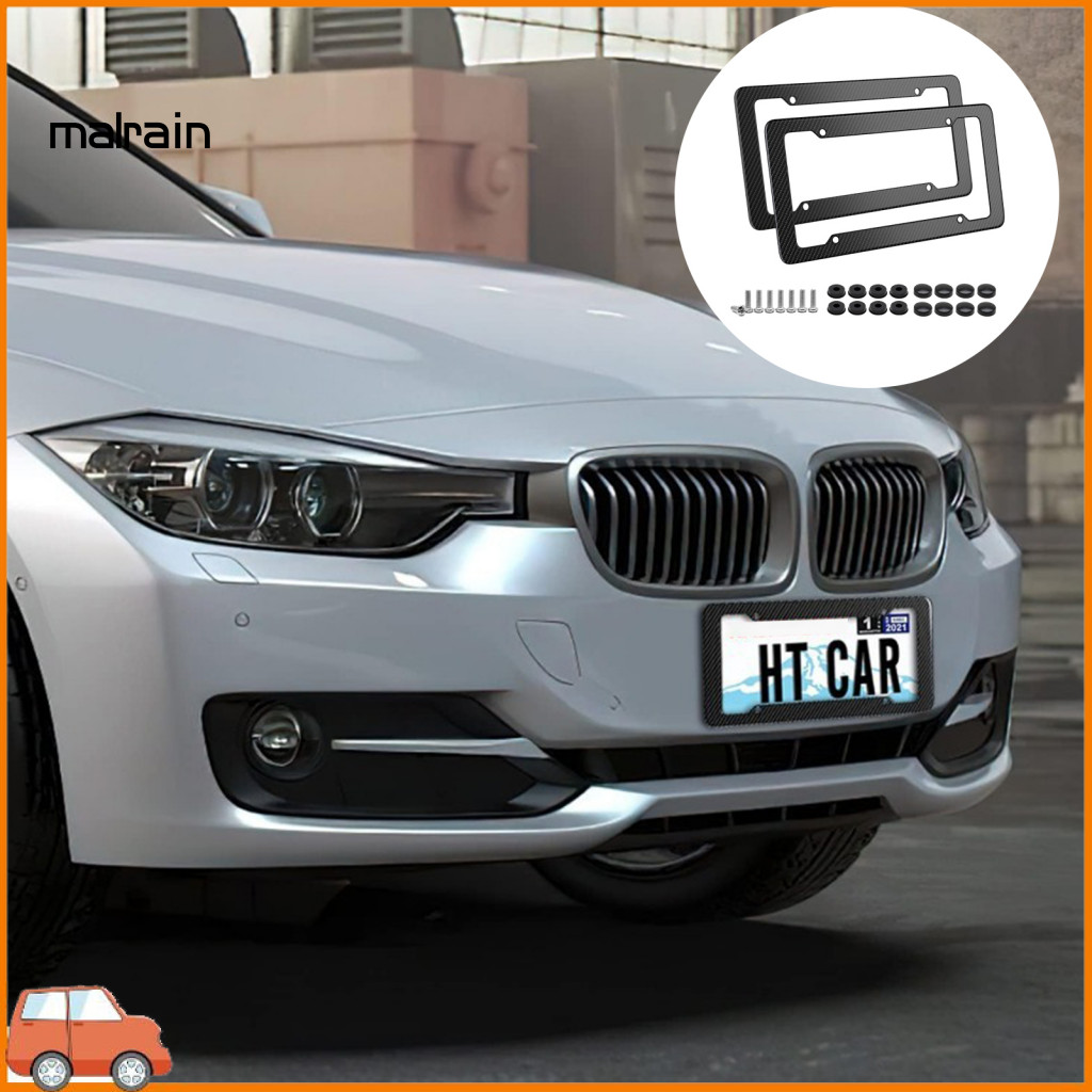 [Ma] Weather-resistant License Plate Frame Protective License Plate ...