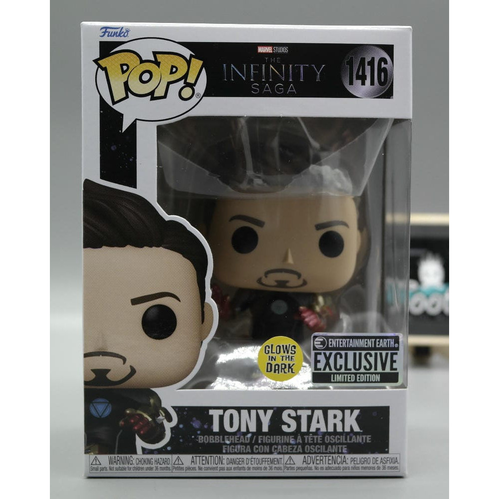 TONY STARK (MK42 Armor) 1416 GITD EE Exclusive Marvel The Infinity Saga ...