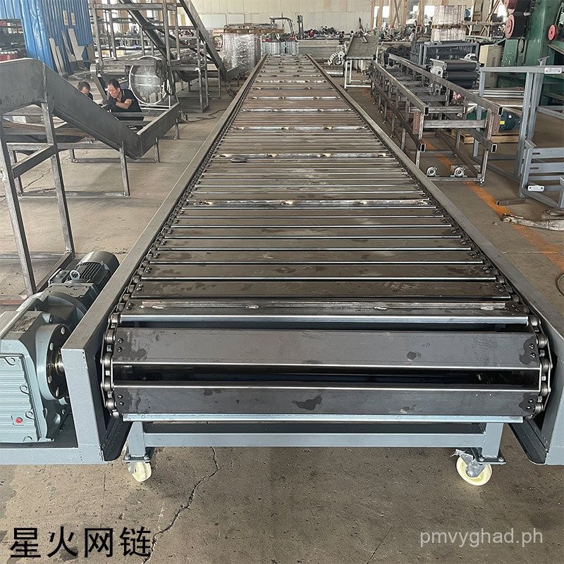 Heavy Duty Pallet Chain Conveyor Stainless Steel Workbench Chain ...