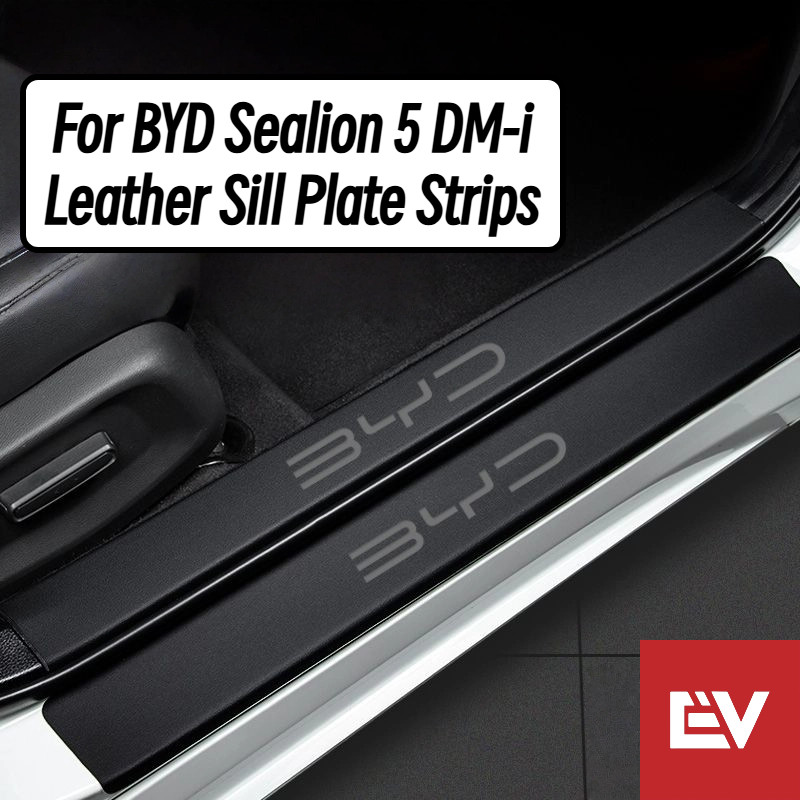 For BYD Sealion 5 DM-i Leather Sill Plate Wear-resist Waterproof ...