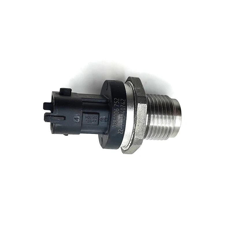 0281006752 Diesel Engine Fuel Common Rail Pressure Sensor For Alfa ...