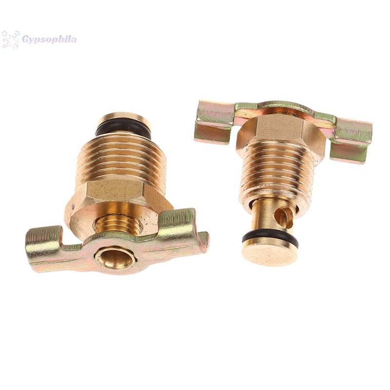1/4" 3/8" 1/2‘’Solid Brass Drain Valve Compressor Air Tank Port ...