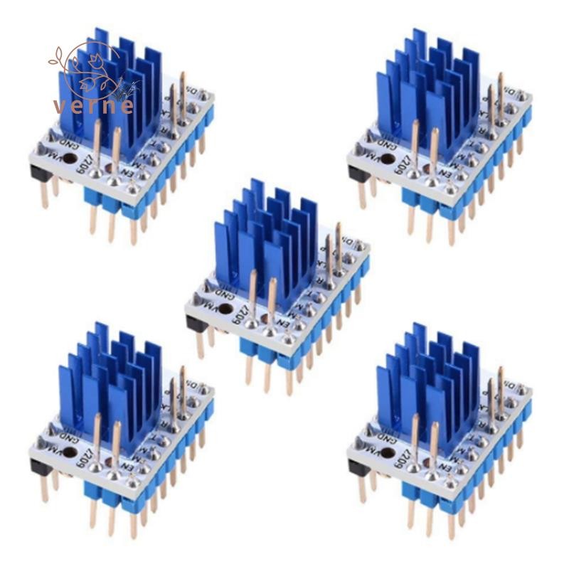 5Pcs TMC2209 V3.0 Stepper Motor Driver Stepping Rod Silent Driver 256 ...