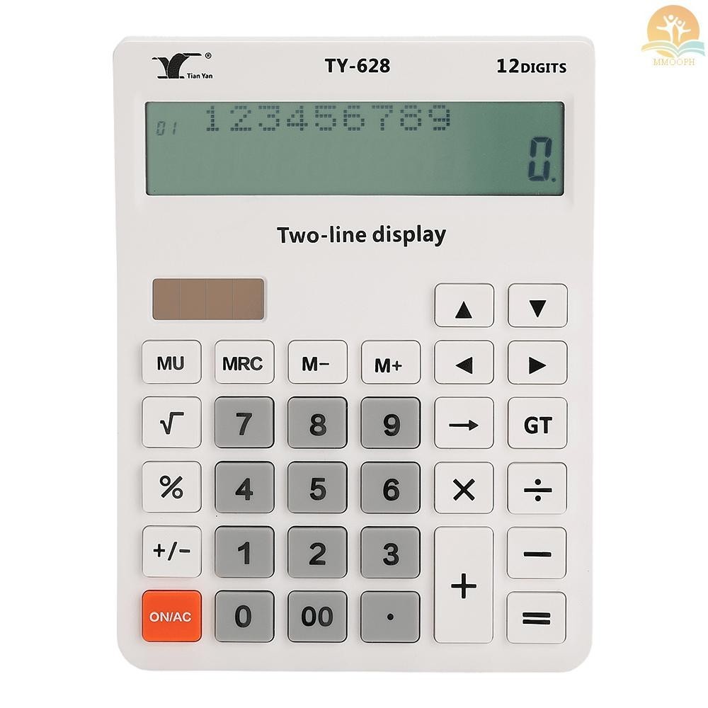 Desktop Calculator 12 Digit Large and LCD Display Big Button ...