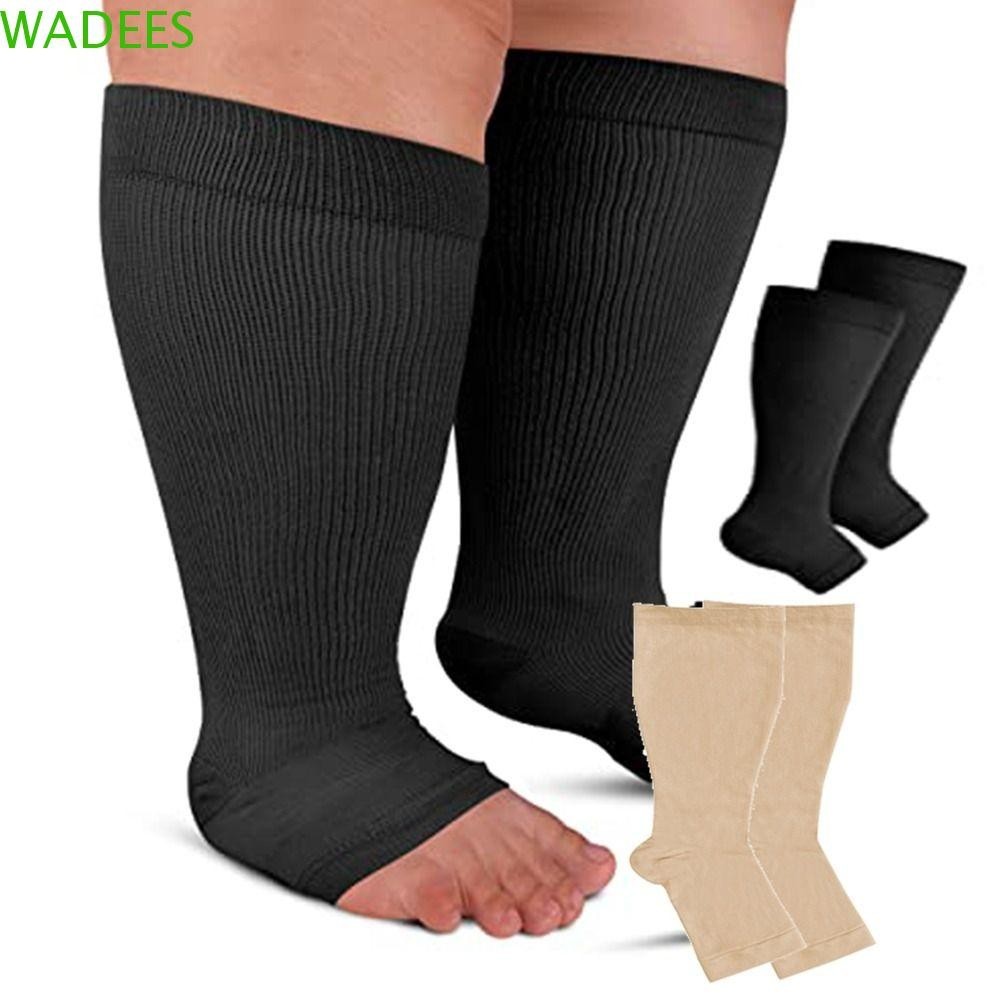 WADEES Extra Wide Socks, Knee High Plus Size 7XL Bariatric Socks ...