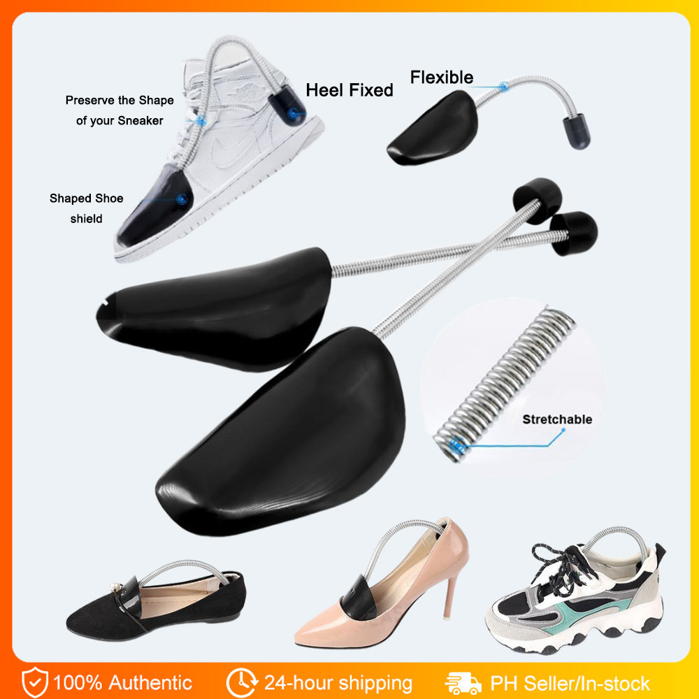 1 Pair Shoe Tree Spring Type Support Stretcher Shoe Shaper Expander ...