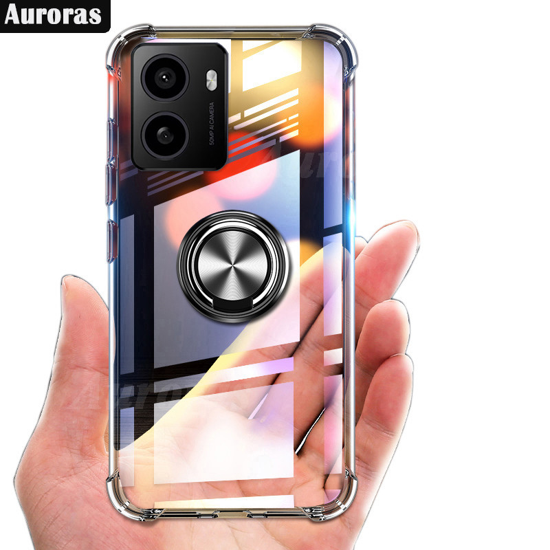 For Nokia HMD Pulse Pro Phone Case Ring Ultra Thin Clear Car Kickstand ...