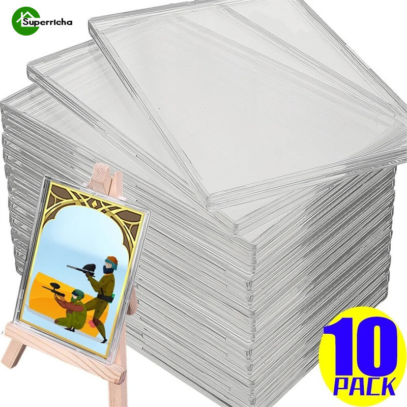 Hard PC Plastic Display Card Sleeves Case - Transparent Cards Protector ...