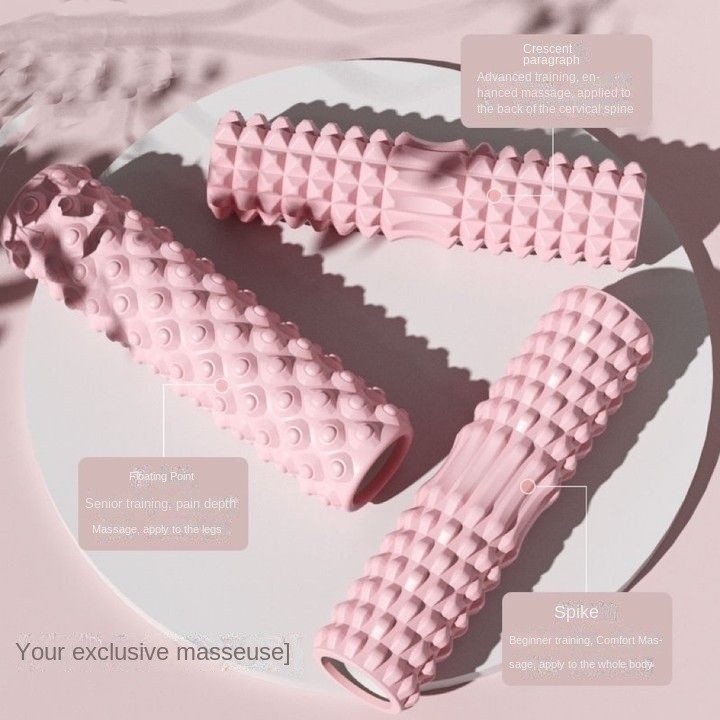 Spots good Foam Roller Beginner Muscle Relaxation Wolf Tooth Massage ...