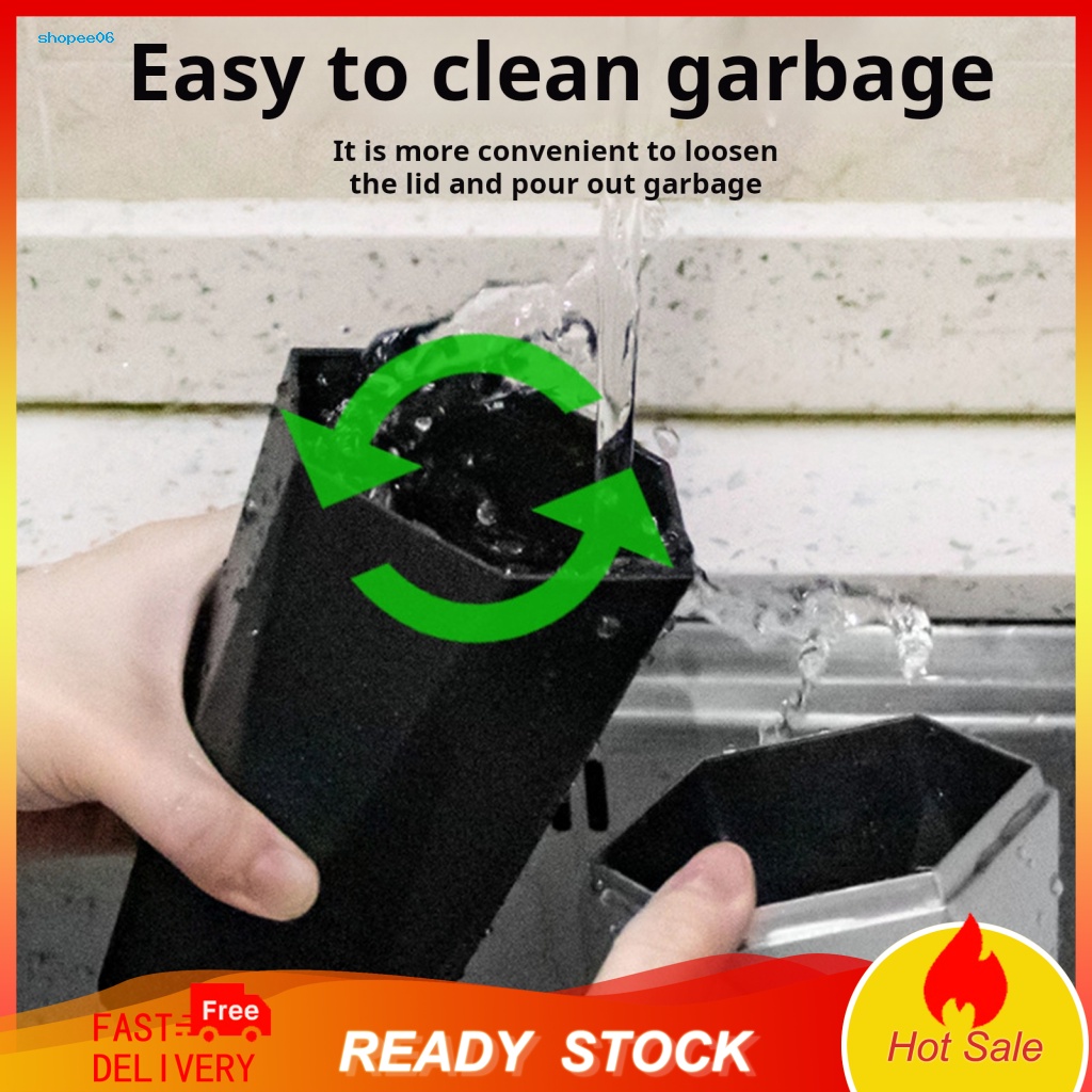 JJAM Car Waste Container Auto Container 550ml Car Trash with Lid ...