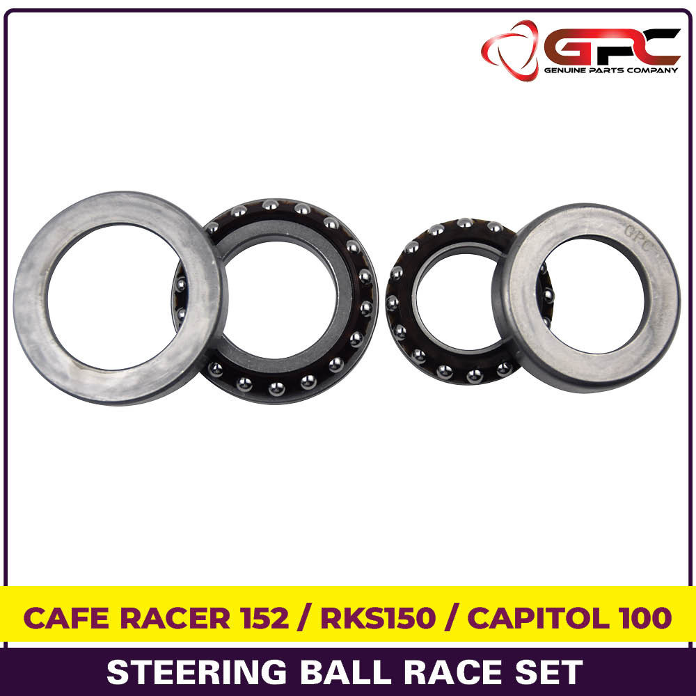 GPC Euro Cafe Racer 152 / RKS150 / Capitol 100 Steering Stem Ball Race ...