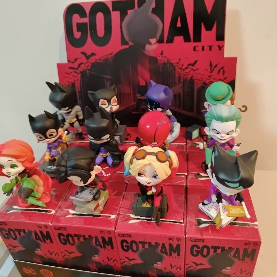 Pop Mart DC Gotham Series Hand-Made Blind Box Fashion Toy Gift New ...