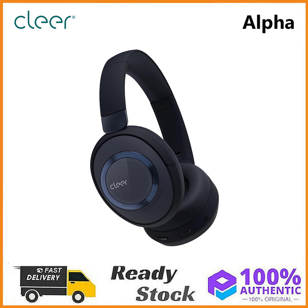 Cleer Alpha Noise Cancelling Bluetooth Headphones Microphone Outer Touch Controls | Shopee ...