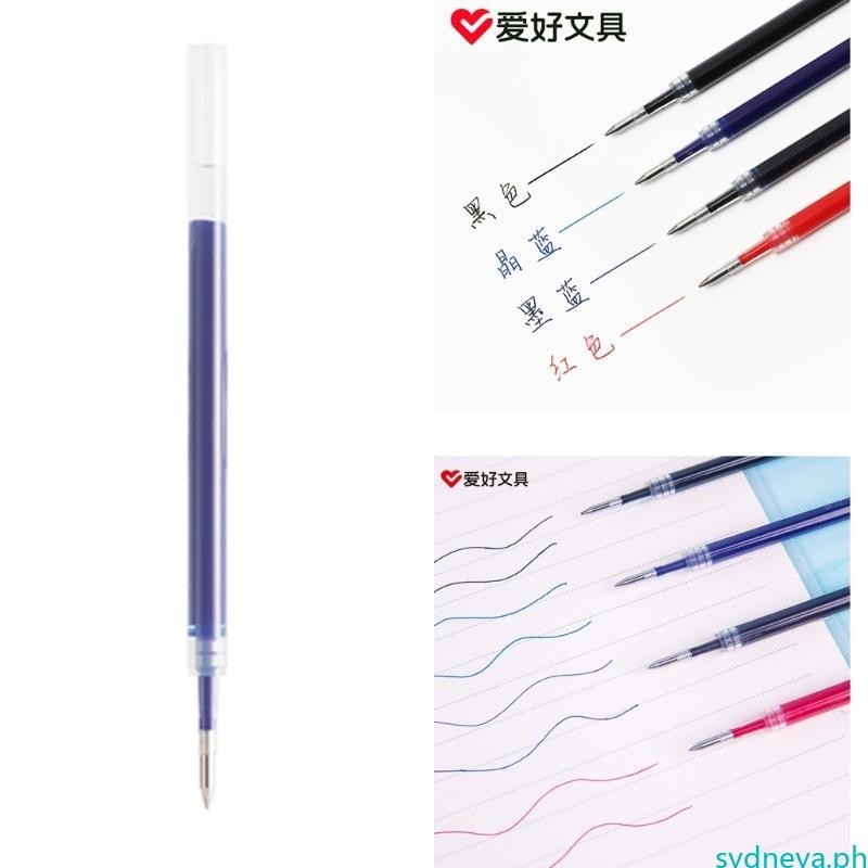 Best 0 5mm Liquid Gels Pen Refill Smooth Writing Liquid Quick-Dry Gel ...