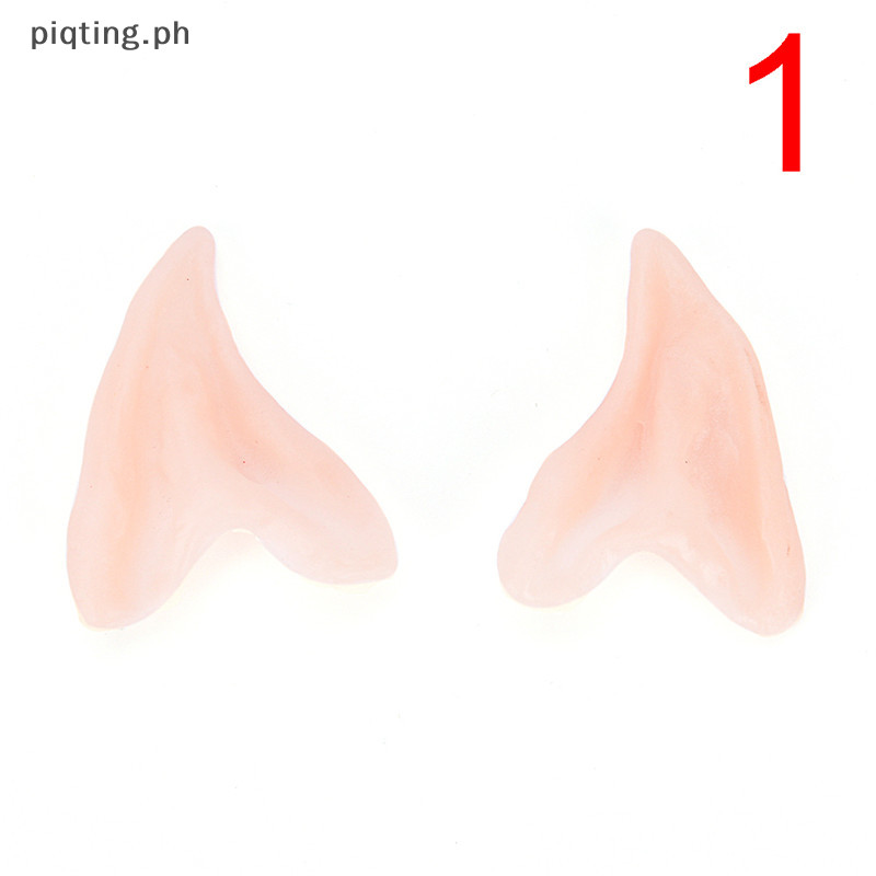 PP Hot Latex Prosthetic Fairy Pixie Elf Ear Halloween Costume Cosplay ...