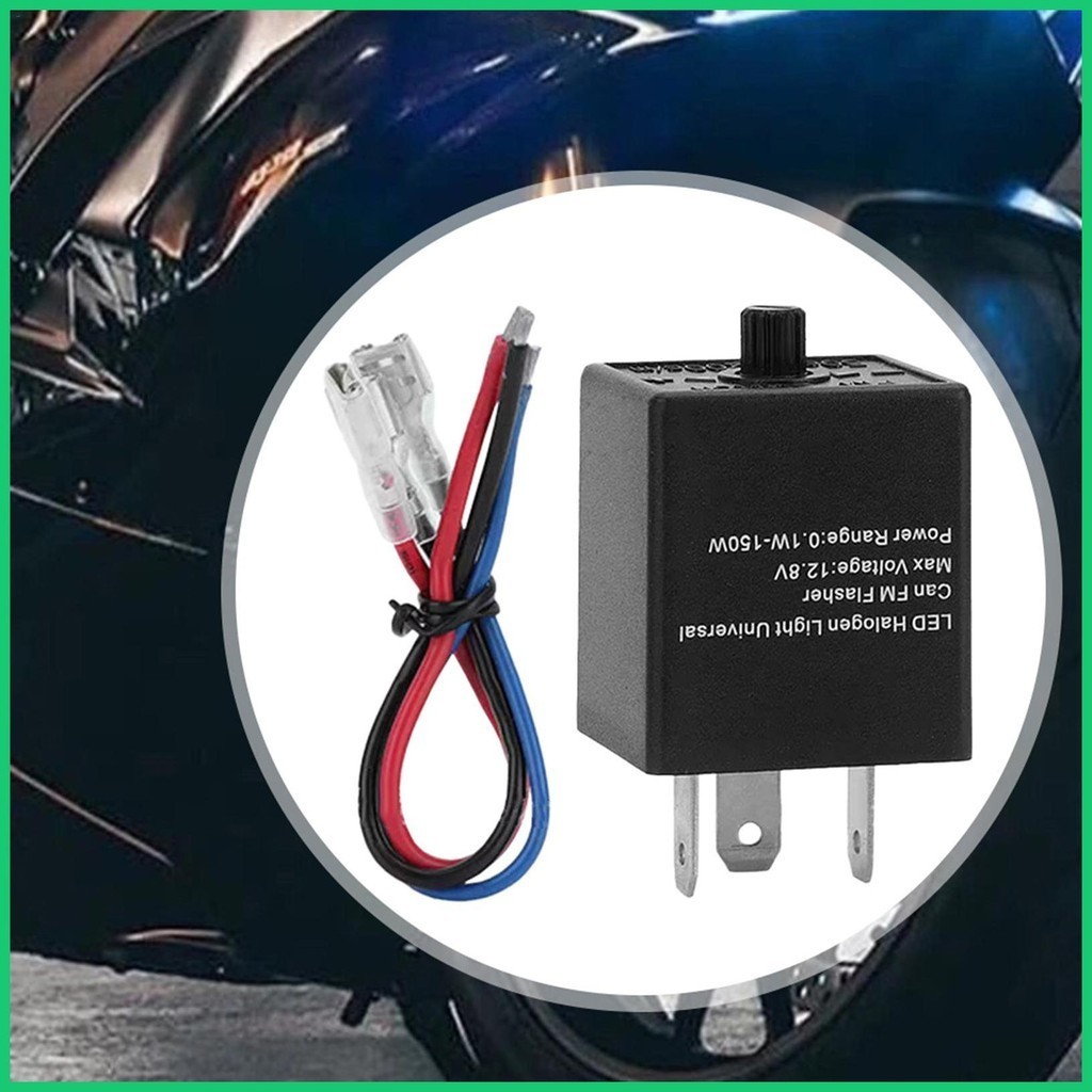 Electronic Turn Signals Flasher Relay Waterproof Flasher Relay ...