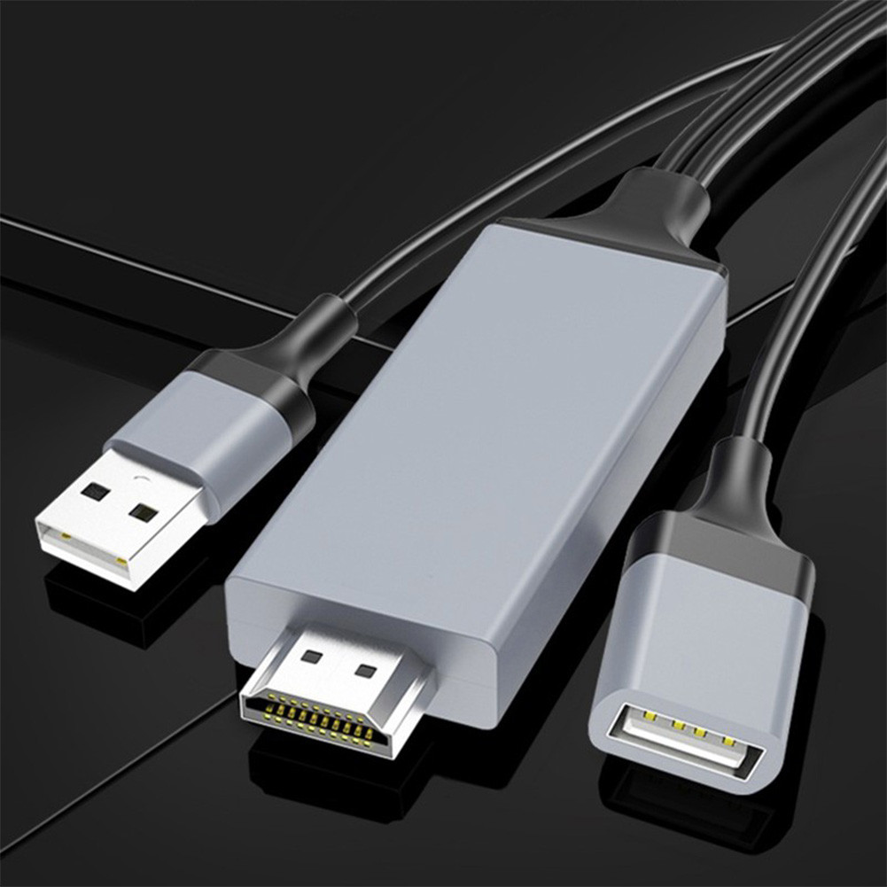 HDMI Cable Phone Compatible to DP/ TV Android/Phone/Type-C 3 in 1 ...