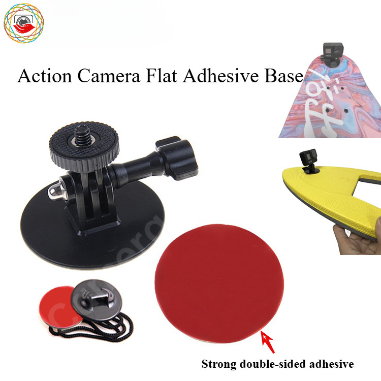 Flat Base Fixed Surfboard Bracket Bodyboad+Double adhesive For GoPro 12 ...