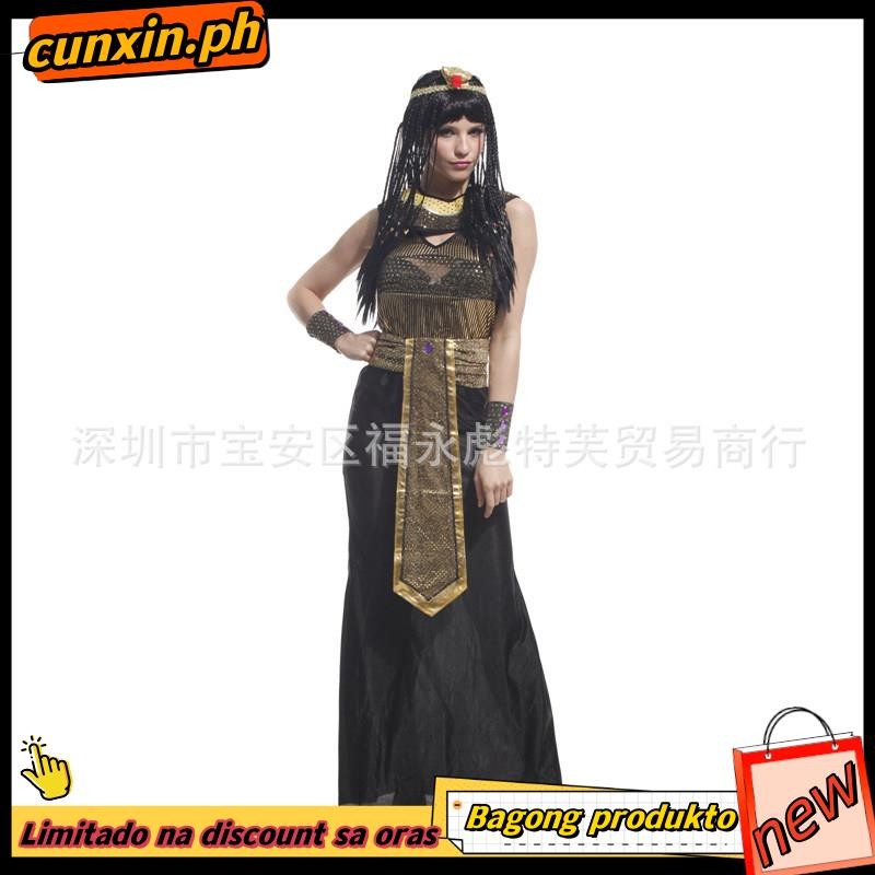 Costume Women Men Ancient Egyptian Clothes Adult Halloween Party ...