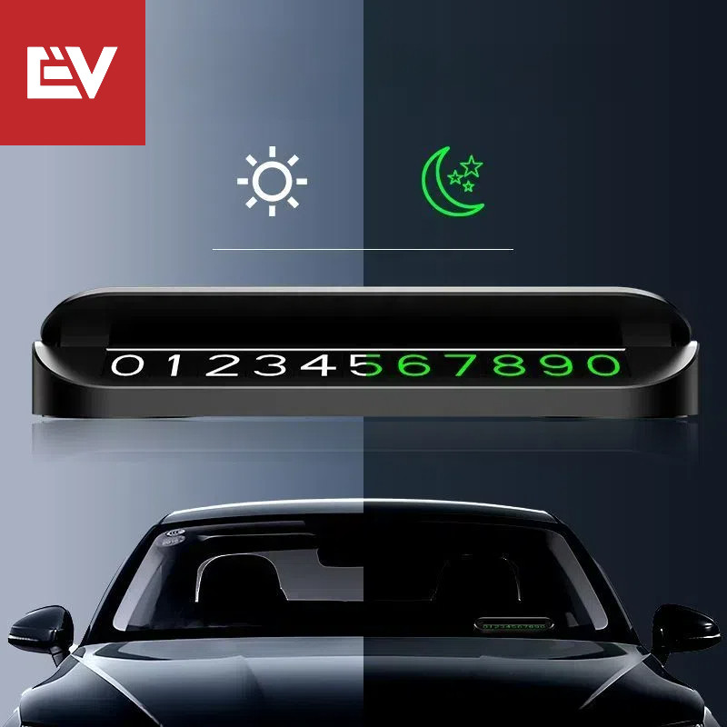 For BYD Fans Phone Number Plate For Temporary Parking Free Combination ...