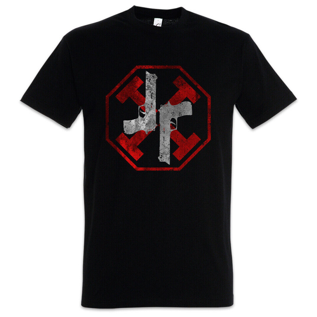 Gun Kata T-Shirt Equilibrium Symbol Sign Logo John Insigina Preston ...