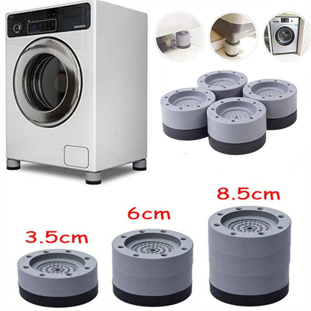 4 Pcs Washing Machine Anti Vibration Pads Lifting Rubber Feet Anti Slip ...