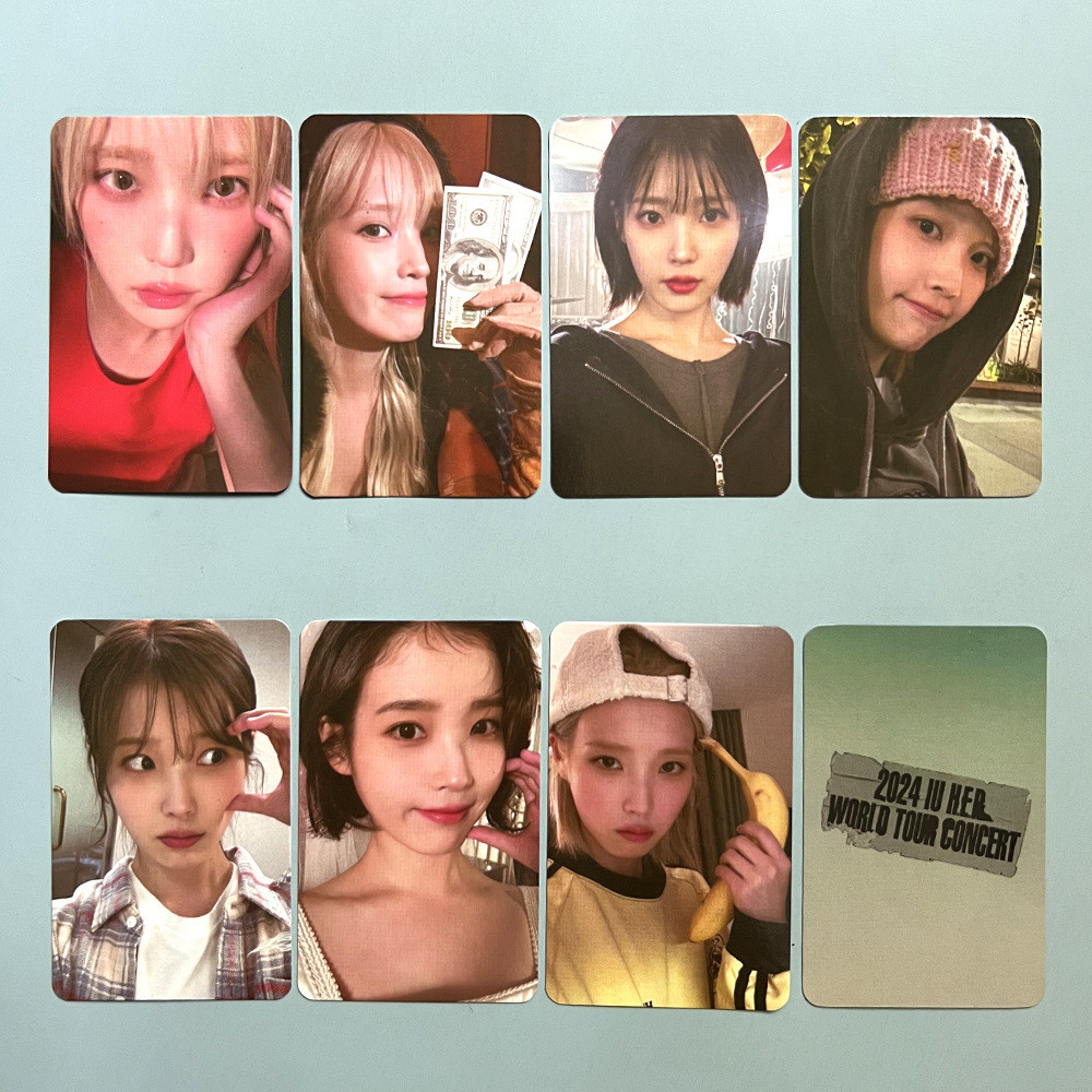 4-7pcs/set IU 2024 Season's Greetings H.E.R.E.H World Tour Concert Lomo ...