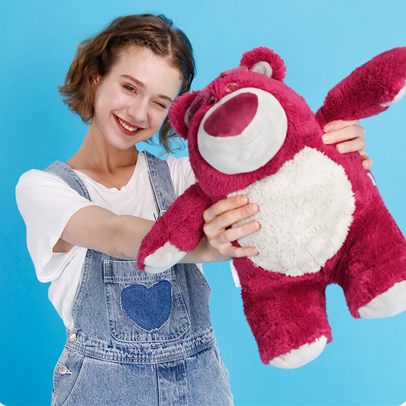 Original Disney Toy Story 3 Lotso Soft Stuffed Toy Kawaii Strawberry ...