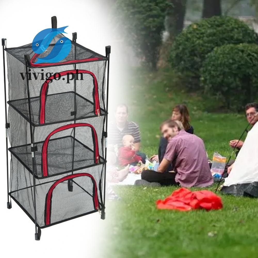 Compact Outdoor Storage Net Sturdy and Ventilated Easy to Fold and ...