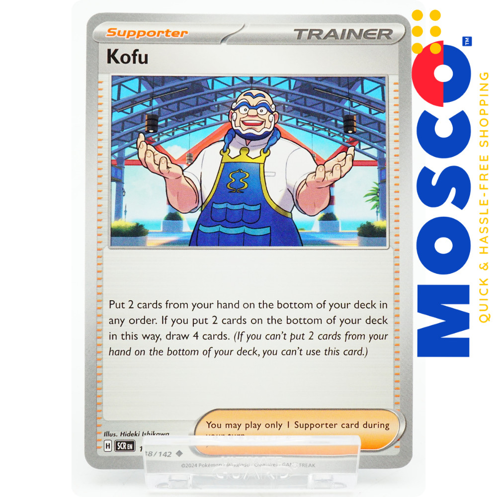Kofu - 138/142 Uncommon Stellar Crown | Pokemon TCG | Shopee Philippines