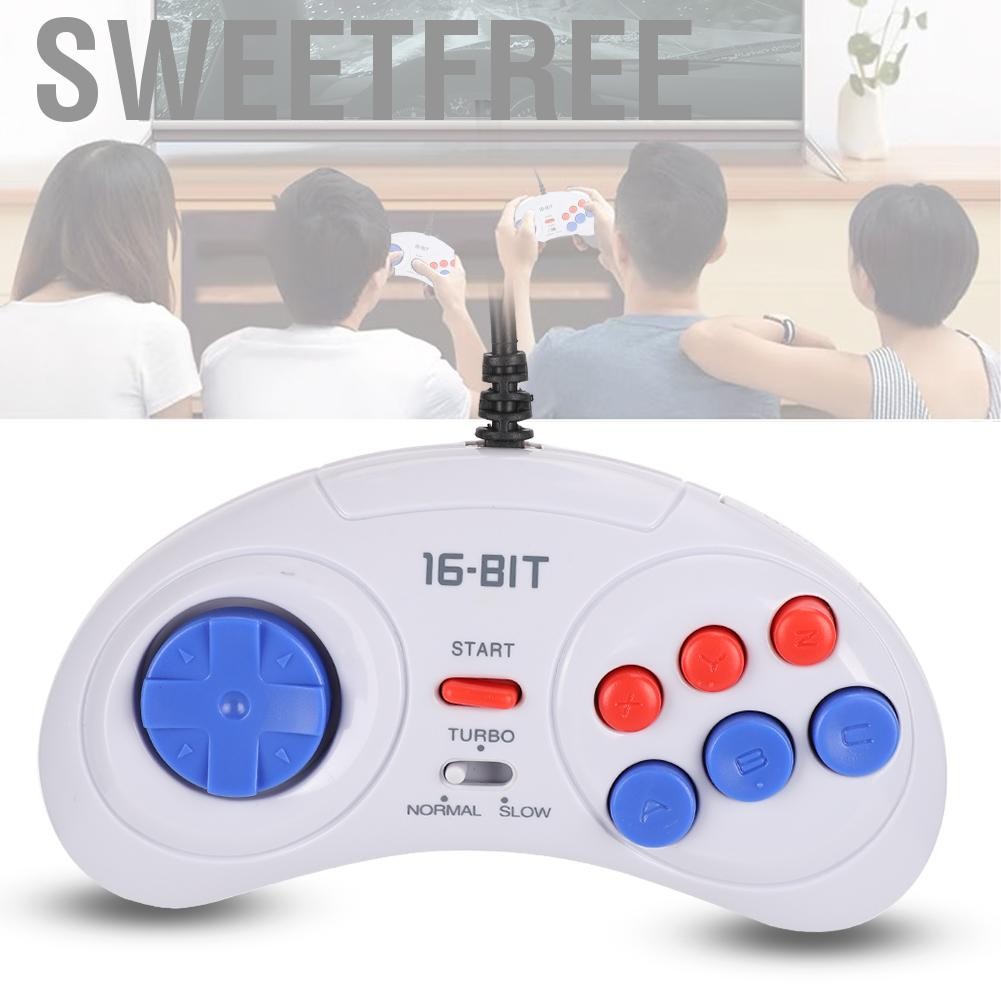Sweetfree Game Controller 16Bit 9-Pin Mini Handheld Console With ...