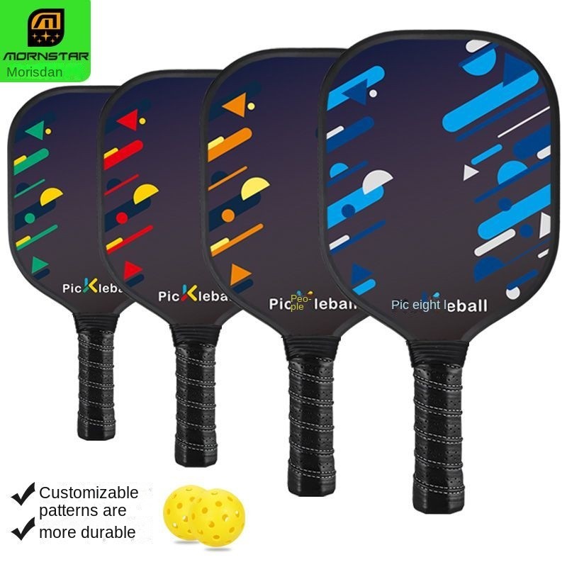 Professional pickleball Glass Fiber Thickened Racket Indoor Outdoor ...