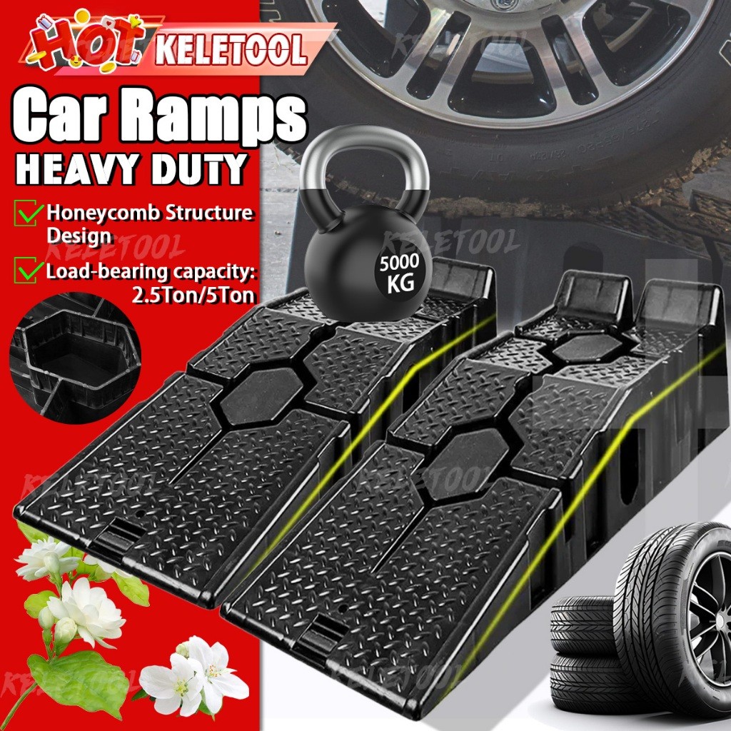 Car Ramps Heavy Duty Plastic Jack Stand Car Vehicle Truck Repairing ...