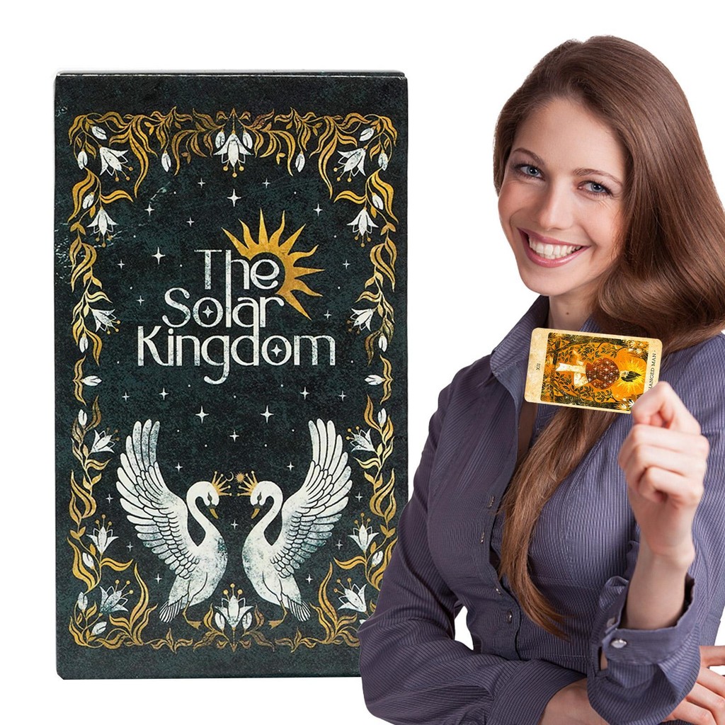 Tarot Oracle Cards Solar Kingdom Tarot Mysterious Divination Card Set ...