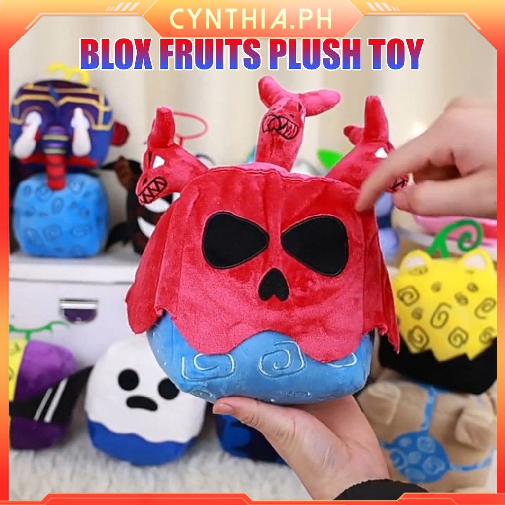 Blox Fruits Plushies Toy Blox Fruits Plush Toys Vibrant Colors Stuffed ...